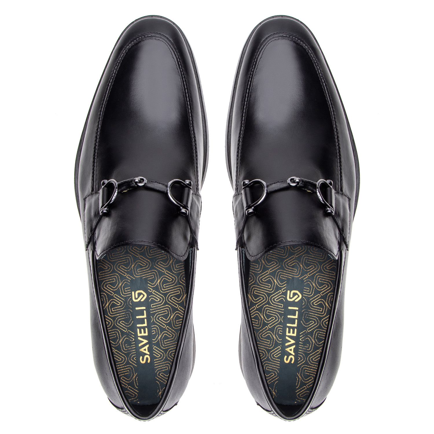 Buy Vulcano Latego Croco Black Brown Shoes | Savelli