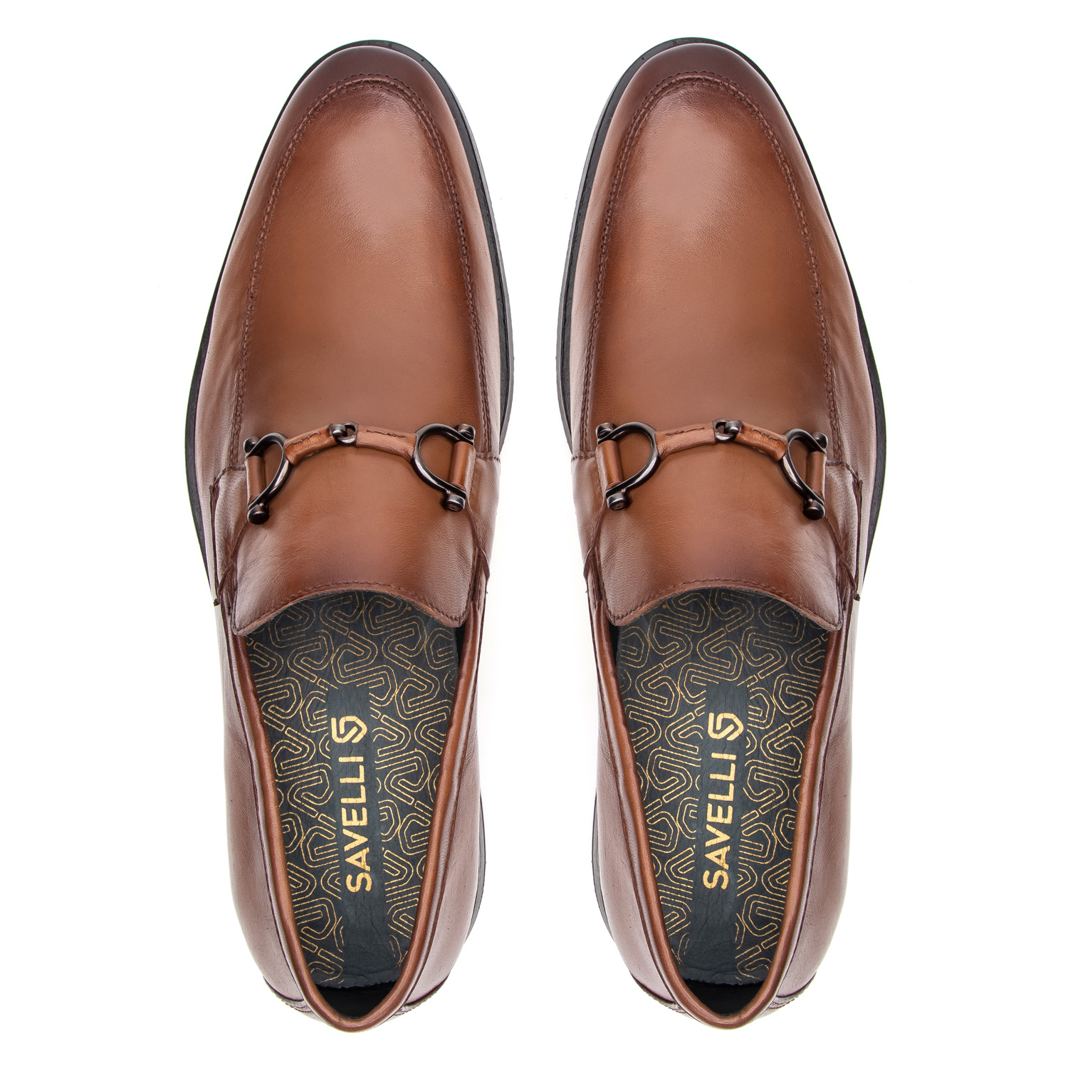Buy Casual Premium Penny Loafers Mestico Black | Savelli