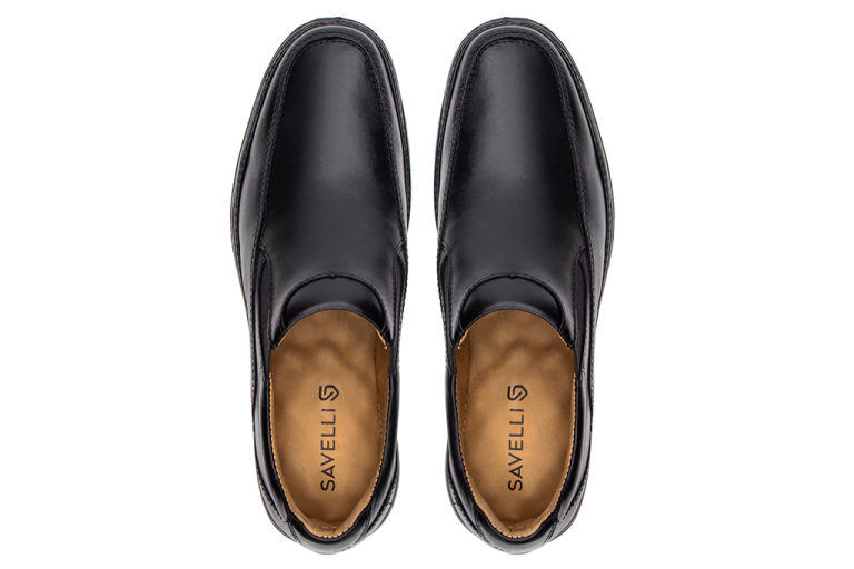 Buy Massage System Latego Napa Black Shoes | Savelli